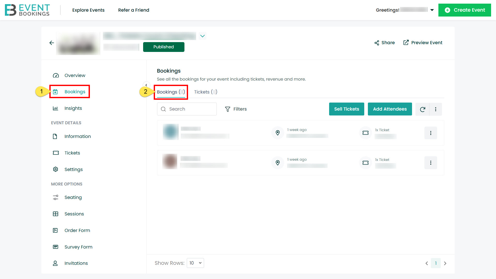 Collect Additional Information From Attendees | EventBookings Help Center